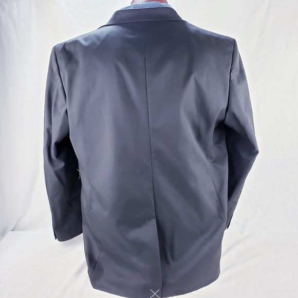 George | Suits & Blazers | Mens Suit Jacket Blazer Black Lined Size 44 ...